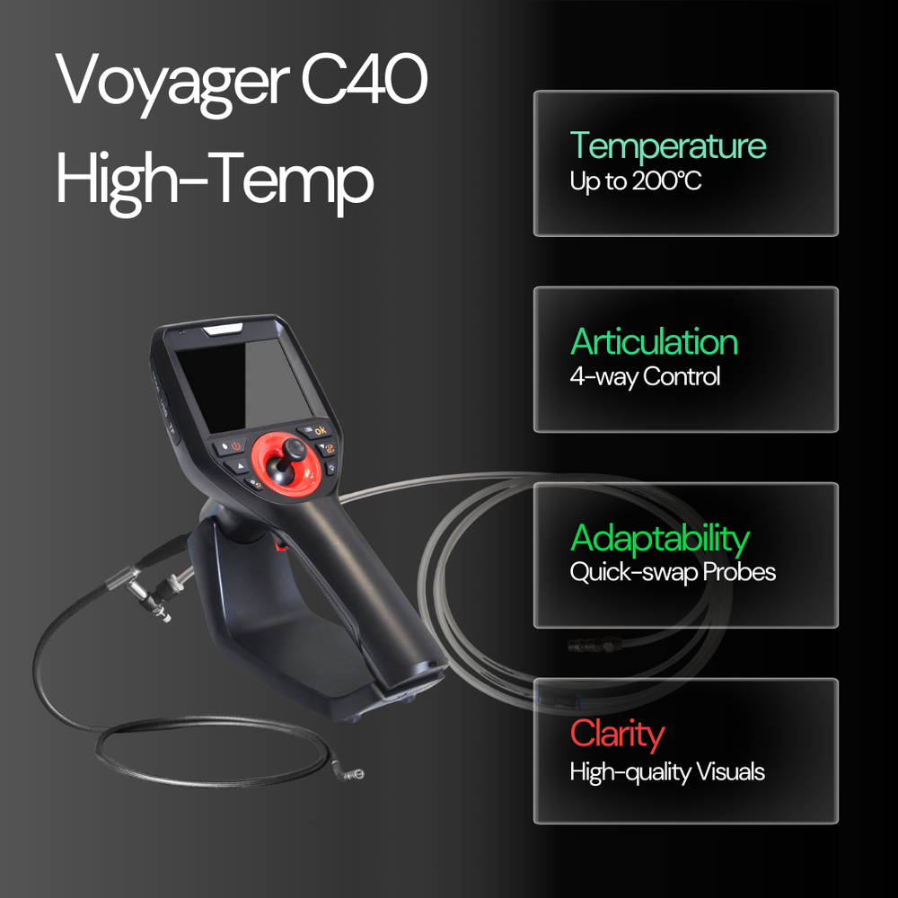 High Temperature Borescope Camera VOYAGER
