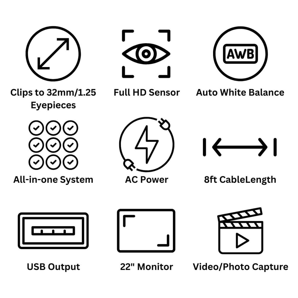 FullHD Borescope Camera System with Monitor
