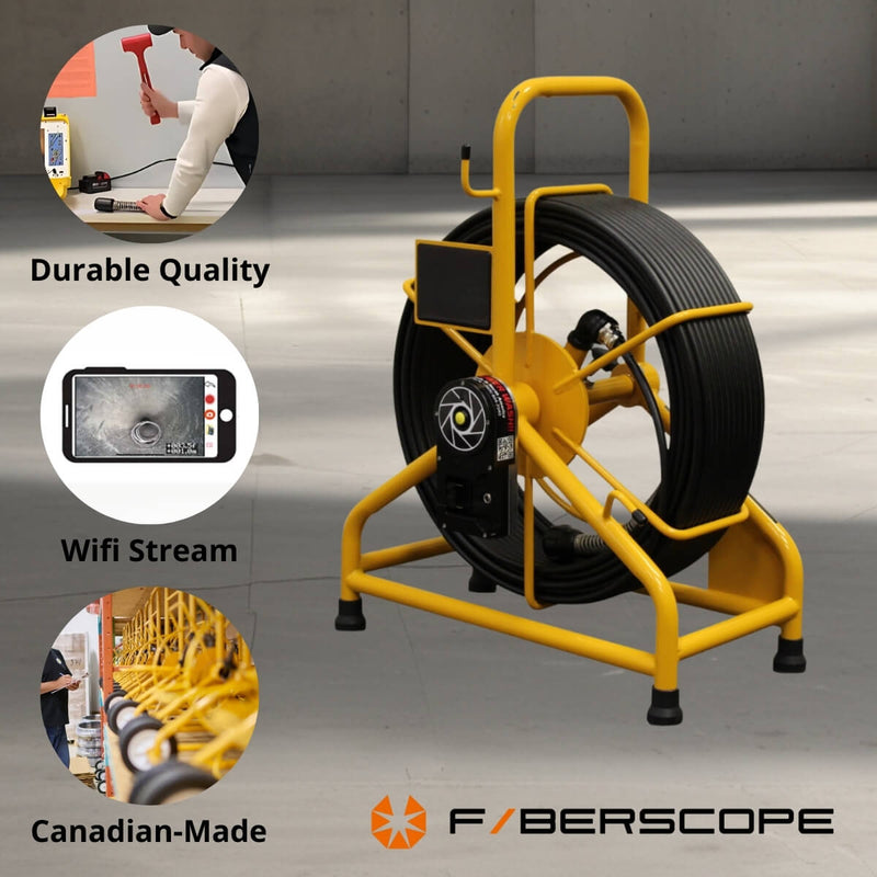 Duct and Pipe Inspection Cameras for Visual Inspections